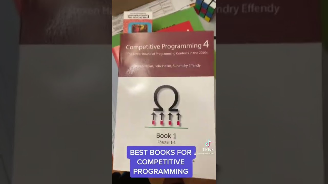 BEST BOOKS FOR COMPETITIVE PROGRAMMING