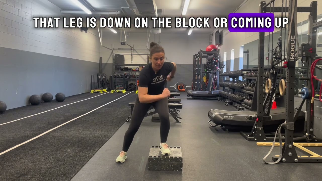 Alternating Explosive Lateral Step Ups