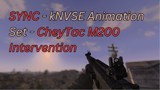 SYNC kNVSE Animation Set CheyTac M200 Intervention at Fallout New Vegas ...