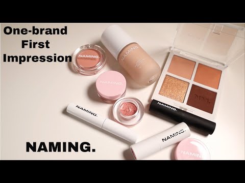 One-brand First Impression: A Full Face of Naming Cosmetics