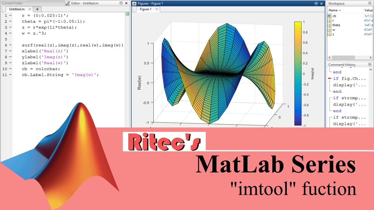 Serie of MATLAB and image processing. imtool function.