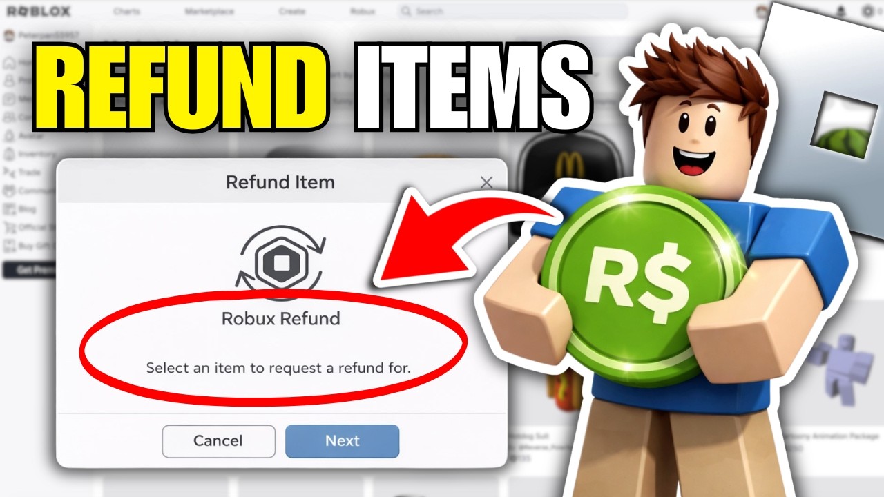 How To Refund Items In Roblox & Get Robux Back (2026)