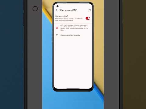 How To Use Secure DNS In Google Chrome.#shorts