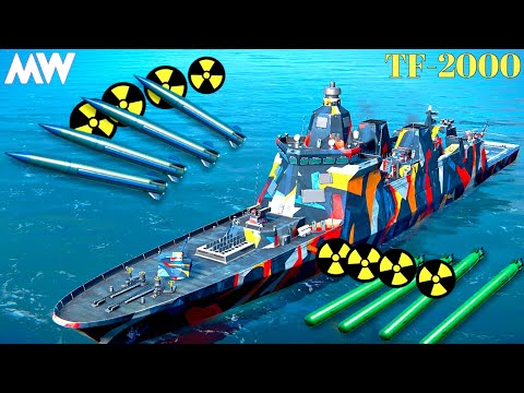 Most Feared TF-2000 Build–Nothing Survives This! 'Burst Of Colors Event's' Ship In Modern Warships