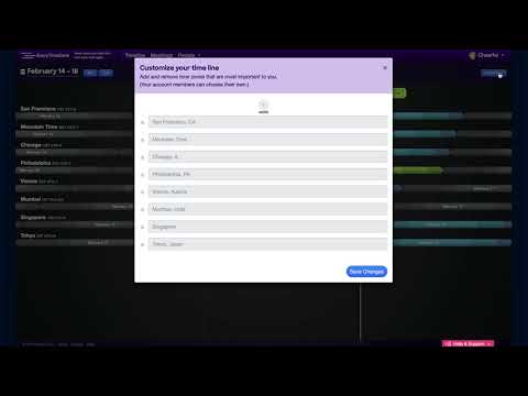Every Time Zone Pro demo - Feb 15, 2019