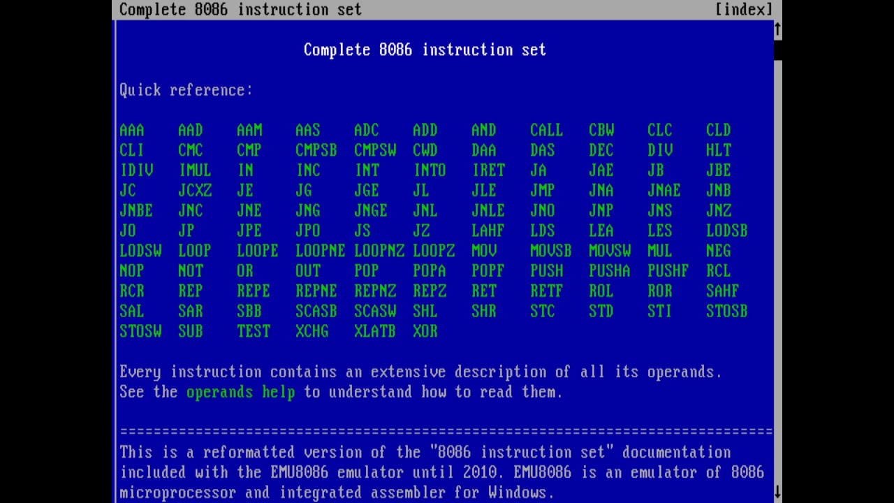 Reading ebooks on FreeDOS with AMB