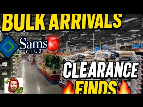 🔥HUGE SAM’S CLUB CLEARANCE DEALS | NEW BULK STOCK! #samsclub #shopwithme #new