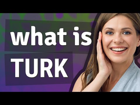 Turk | meaning of Turk