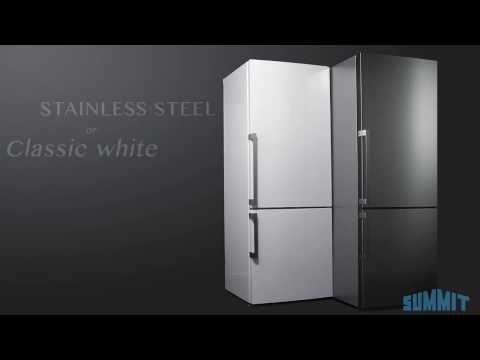 Summit's European Style Bottom Freezer