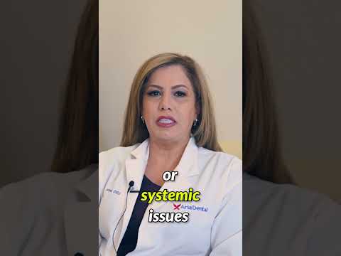 Jawbone Cavitation Symptoms & Conditions | Aria Dental | Maryam Horiyat DDS. #shorts