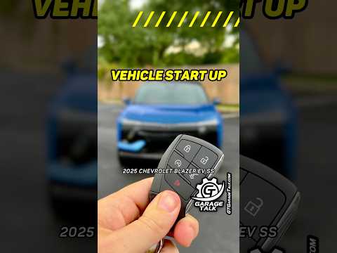 Vehicle Start Up // 2025 Chevrolet Blazer EV SS