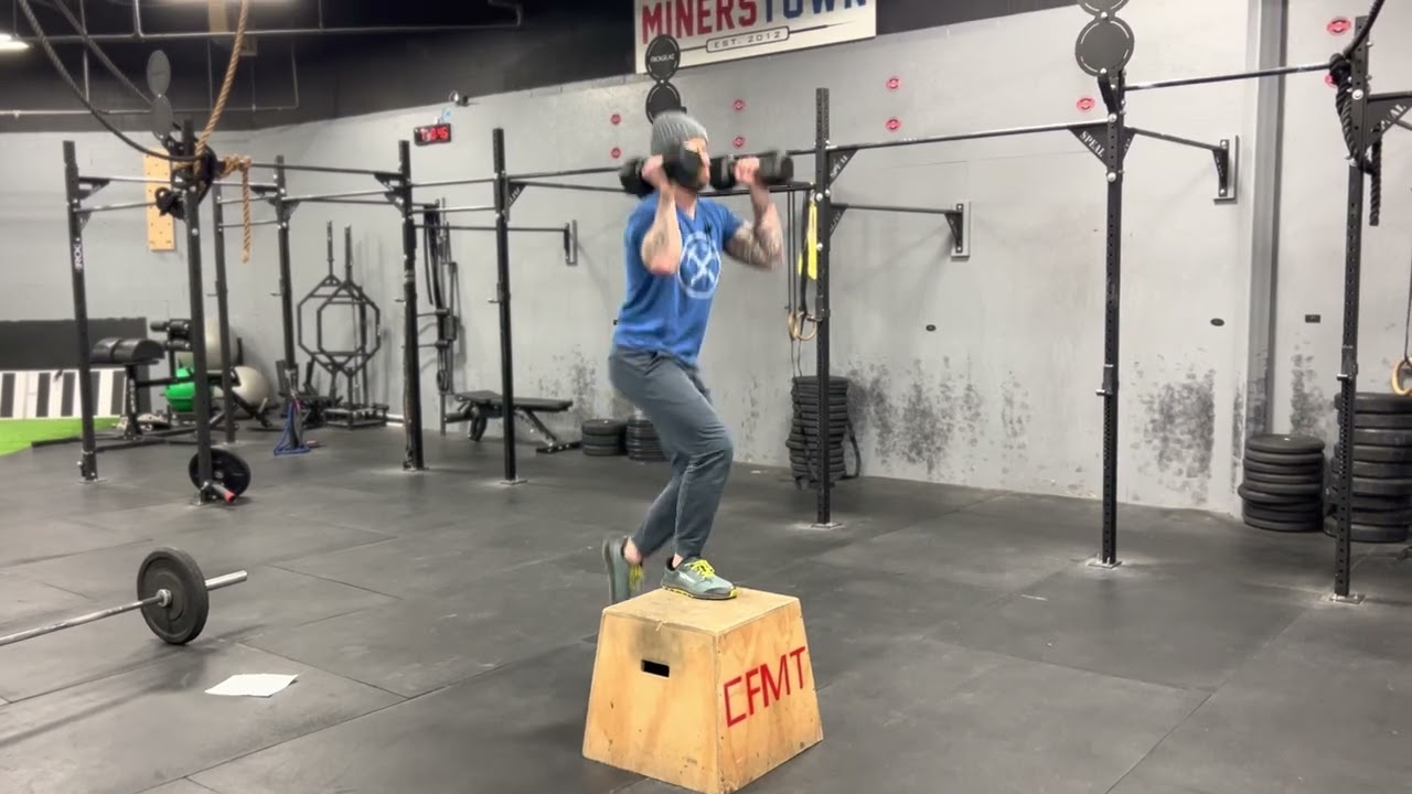 Explosive Step Up DB Press