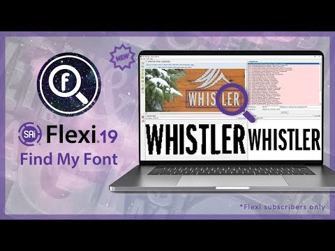 How to Use Find my Font with SAi