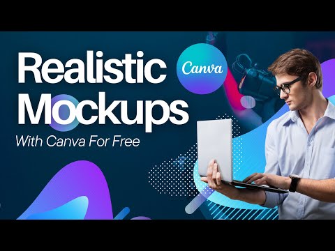 Canva For Beginners 2024 | Canva Realistic Mockup Generator