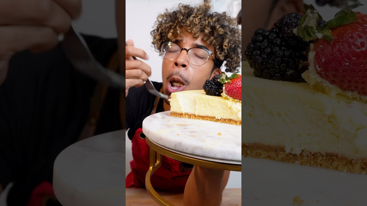 How to make Cheesecake from SCRATCH #cheesecake #cheesecakerecipes #bakingtutorial
