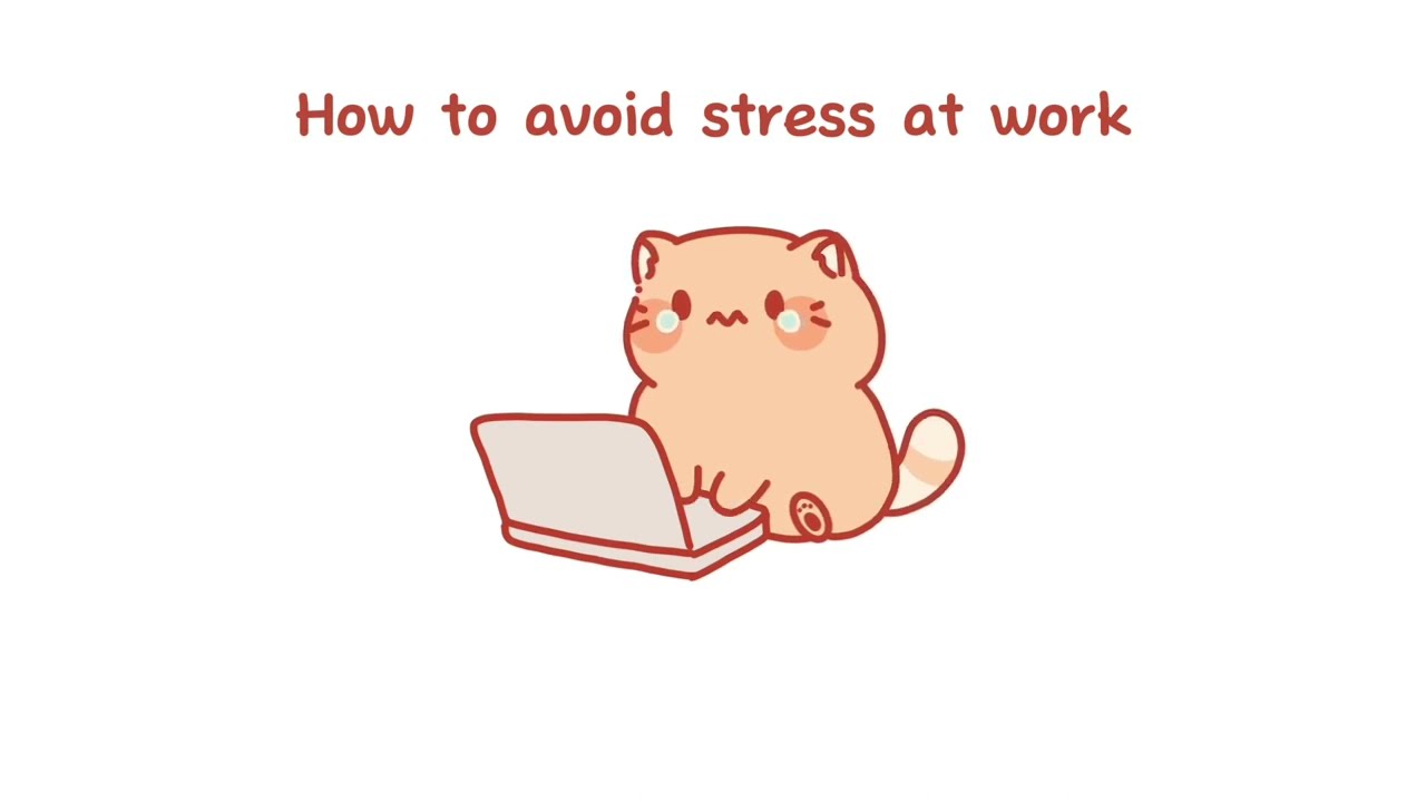 How to avoid stress at work | Procreate Animation
