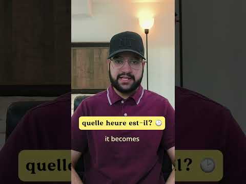 Day 14 l how to ask time in French l how to tell time in French