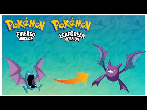How To Evolve Golbat Into Crobat In Pokemon Fire Red/Leaf Green