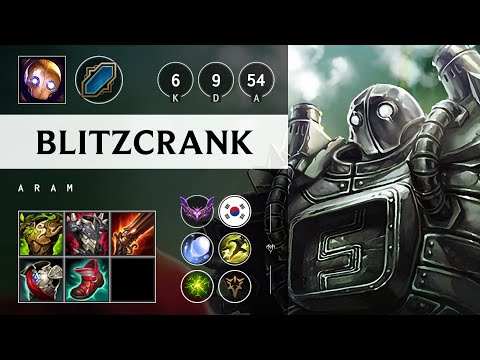Blitzcrank ARAM - KR Master Patch 25.12