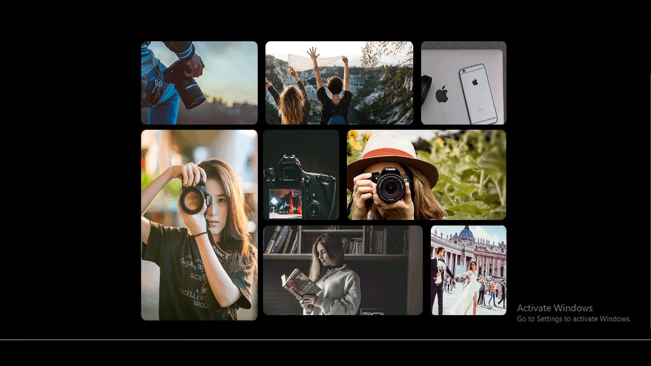 Images Portfolio Using the Bootstrap 4 Grid | BOOTSTRAP 4