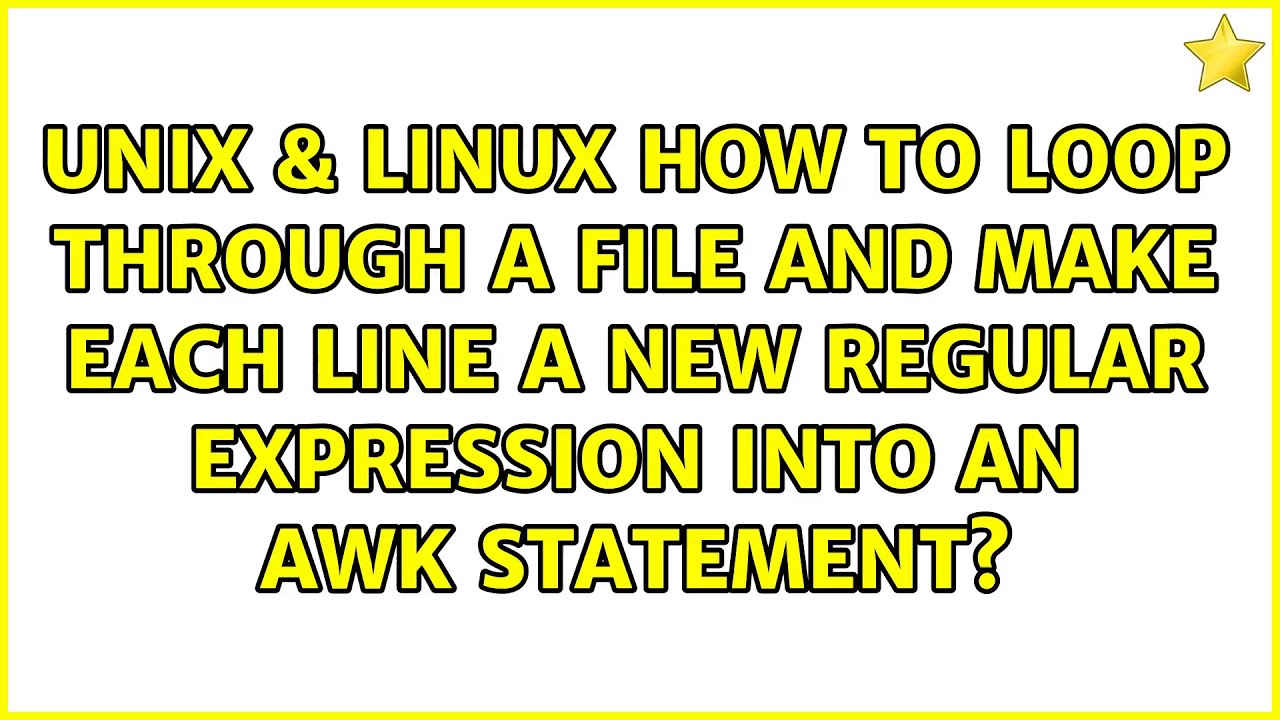 How to loop through a file and make each line a new regular expression into an awk statement?