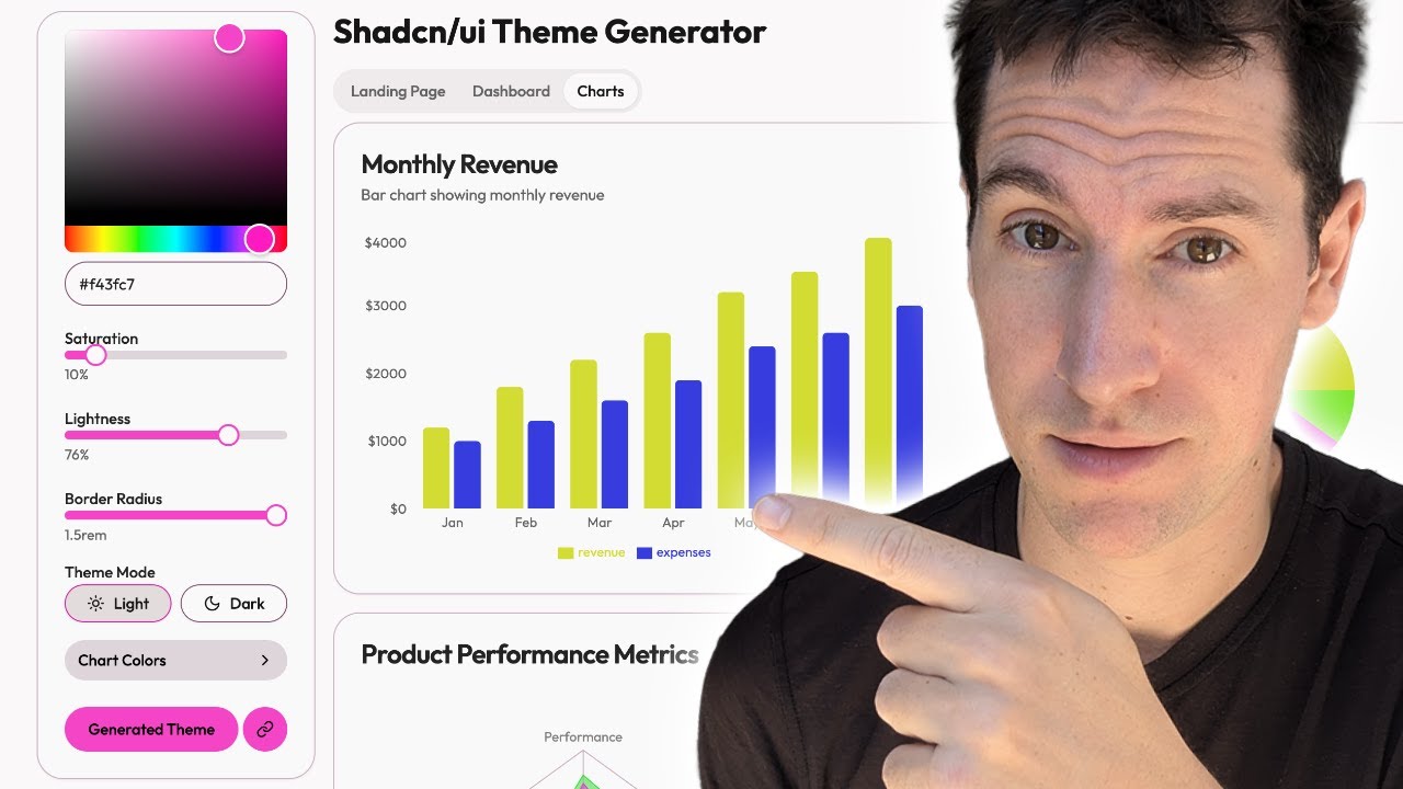 Generate Shadcn/ui theme in seconds with this FREE tool