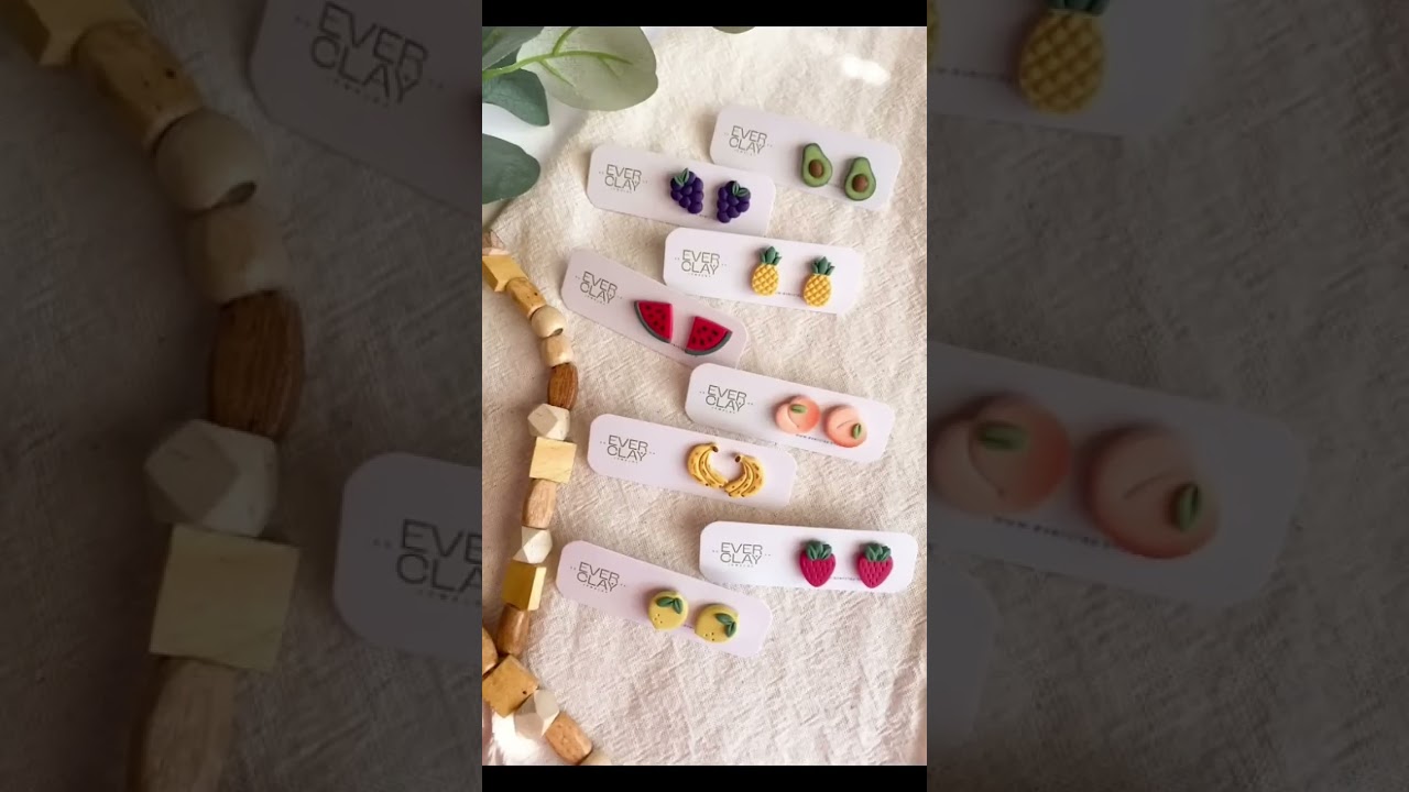 Aesthetic clay craft ideas, part-1 #clay #craft #ideas #shorts #youtubeshorts