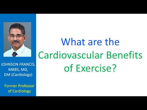 What are the cardiovascular benefits of exercise?