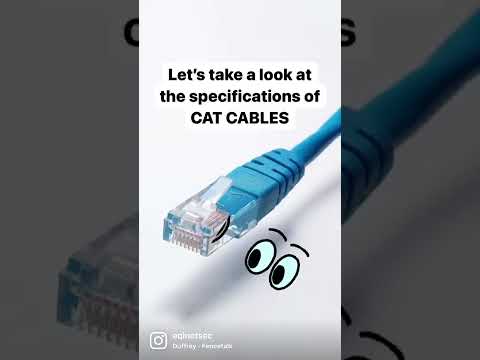 CAT Cable Specs #shorts