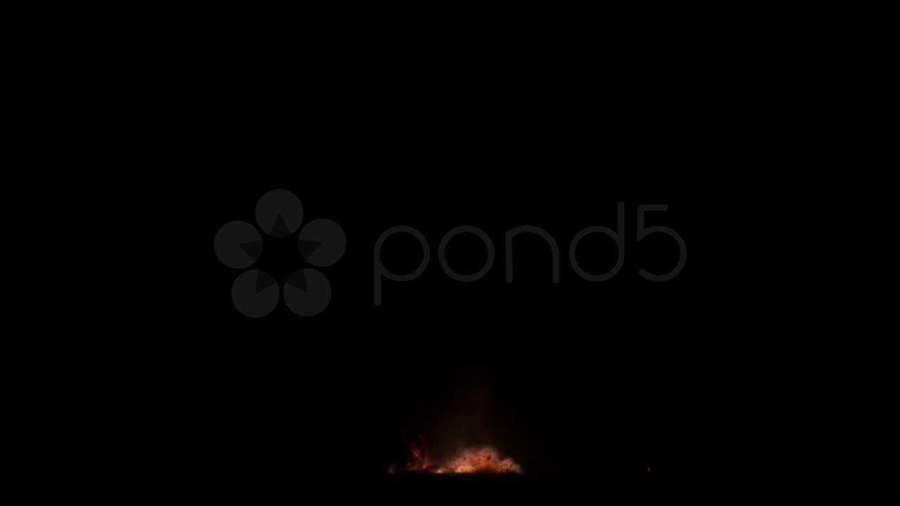 Ground Explosion. Stock Footage