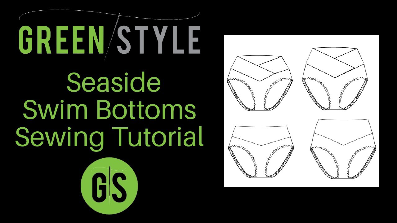 Seaside Swim Bottoms Sewing Tutorial