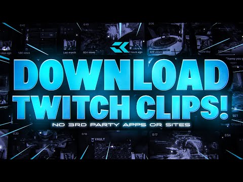HOW TO DIRECTLY DOWNLOAD TWITCH CLIPS! (FOR SOCIAL MEDIA POSTS & HIGHLIGHTS)