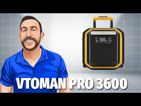 VTOMAN FlashSpeed Pro 3600 Power Station
