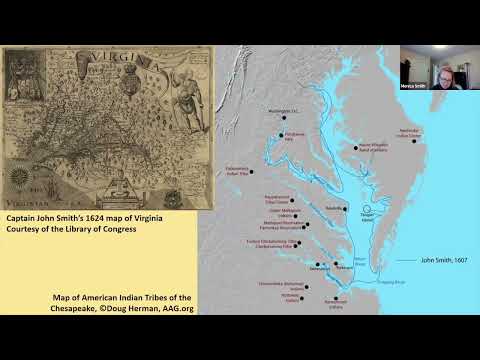 Native American Tribes in and around the Chesapeake Bay Region