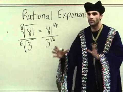 Algebra 2 - Rational Exponents