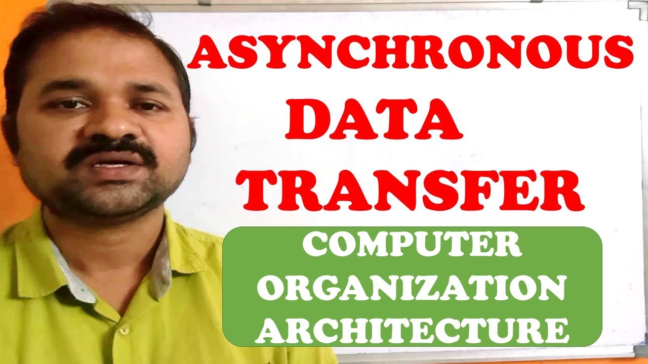 Asynchronous Data Transfer ||Strobe || Handshaking || Serial || Asynchronous Communication Interface