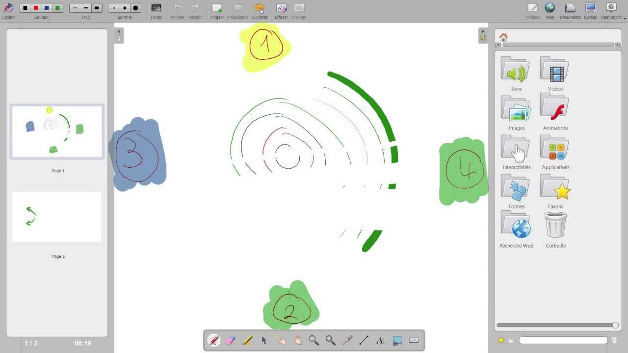 OpenBoard - Prise en main