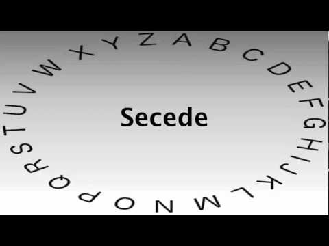Spelling Bee Words and Definitions — Secede