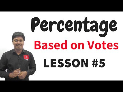 Percentage_Based on Election/Votes#Lesson 5