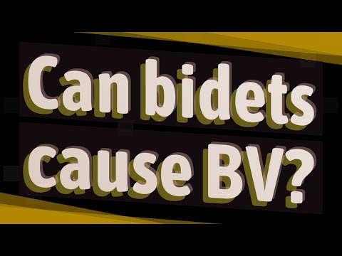 Can bidets cause BV?