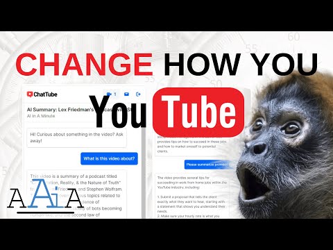 Maximize Your YouTube Experience with ChatTube: AI-Powered Chrome Extension!