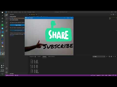how to create simple camera only 17 line/camera with python / python