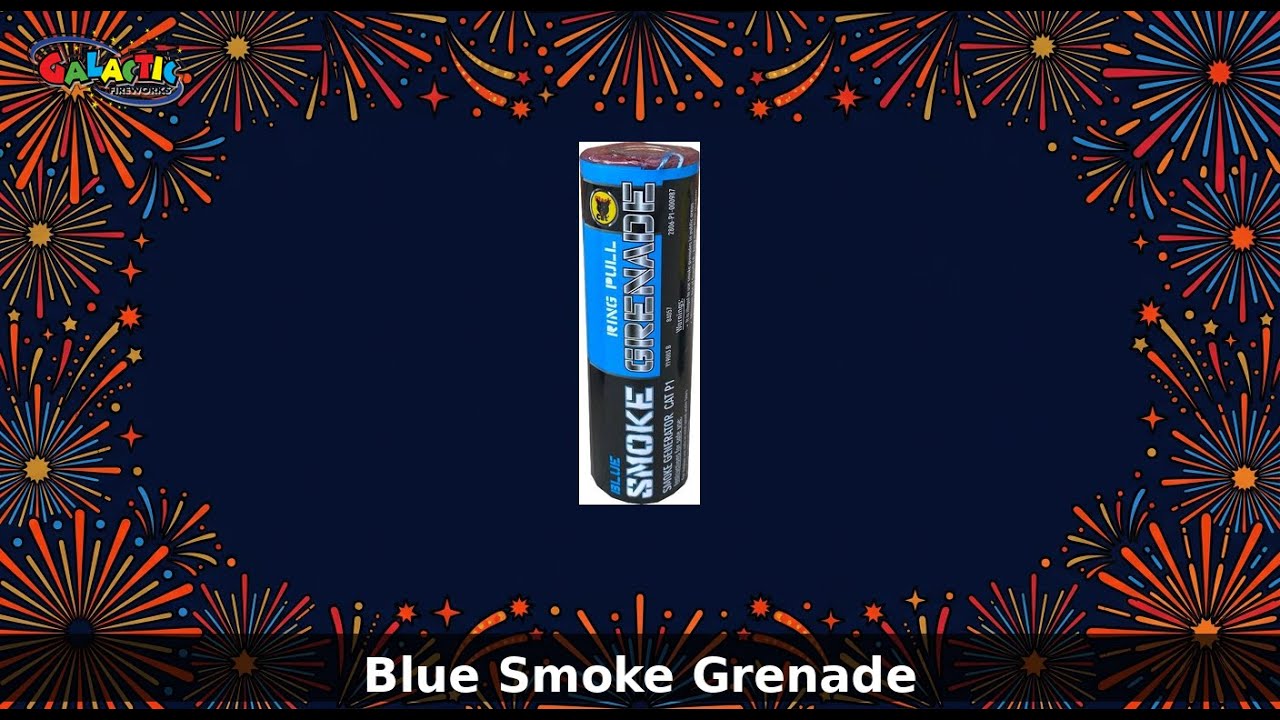 vulcan blue smoke grenade — Firework Firework Demo