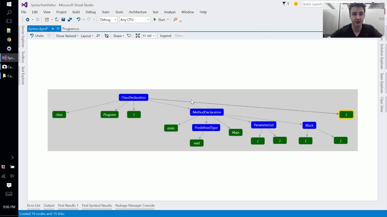 Learn Roslyn Now - E03 - The CSharpSyntaxWalker