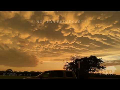 04-30-2024 Wichita, KS - Mammatus Clouds