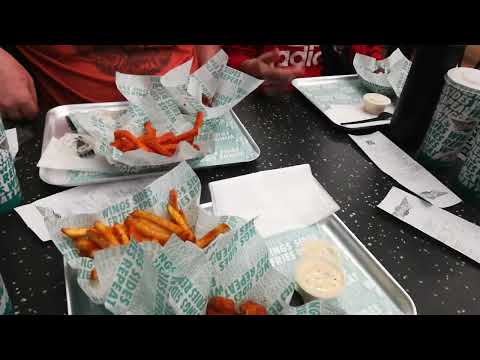 Wing stop Trafford Centre opening day