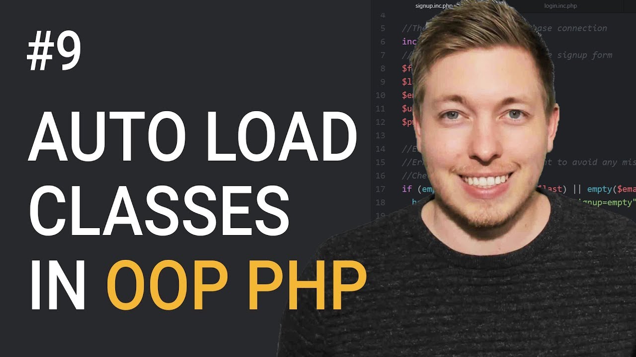 9: Load Classes Automatically In OOP PHP | Object Oriented PHP Tutorial | PHP Tutorial | mmtuts