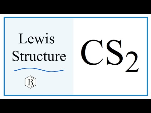 Lewis Dot Structure for CS2: Carbon disulfide
