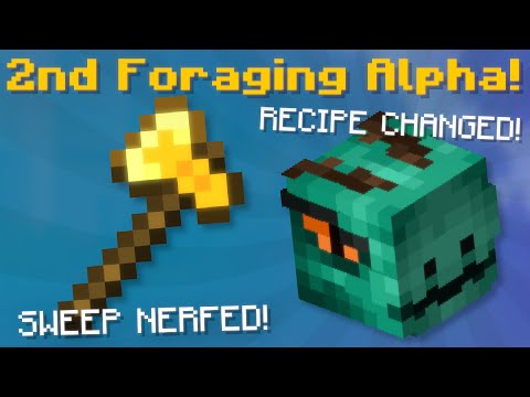 Second Foraging Alpha Updates & Changes! (Hypixel Skyblock News!)