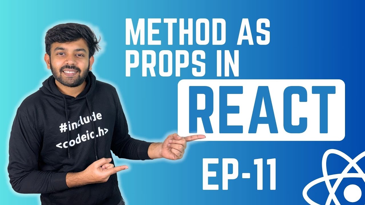 Method As Props in React | React Ep- 11 | code io - Tamil